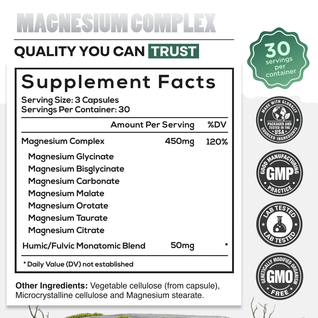 premium magnesium for women and men