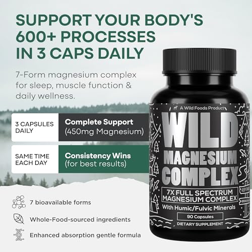 premium magnesium glycinate for energy support