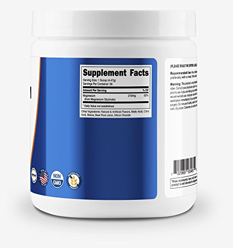 Premium magnesium glycinate for stress relief
