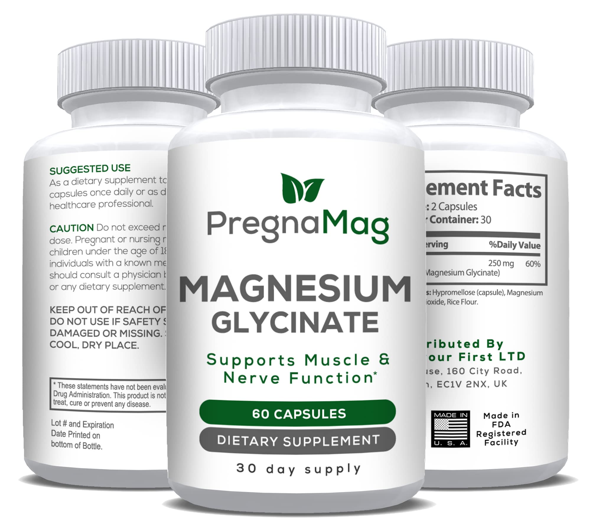premium magnesium glycinate for stress relief