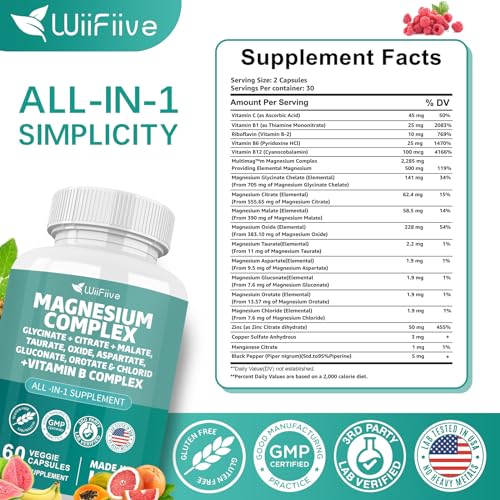 premium magnesium glycinate for stress relief