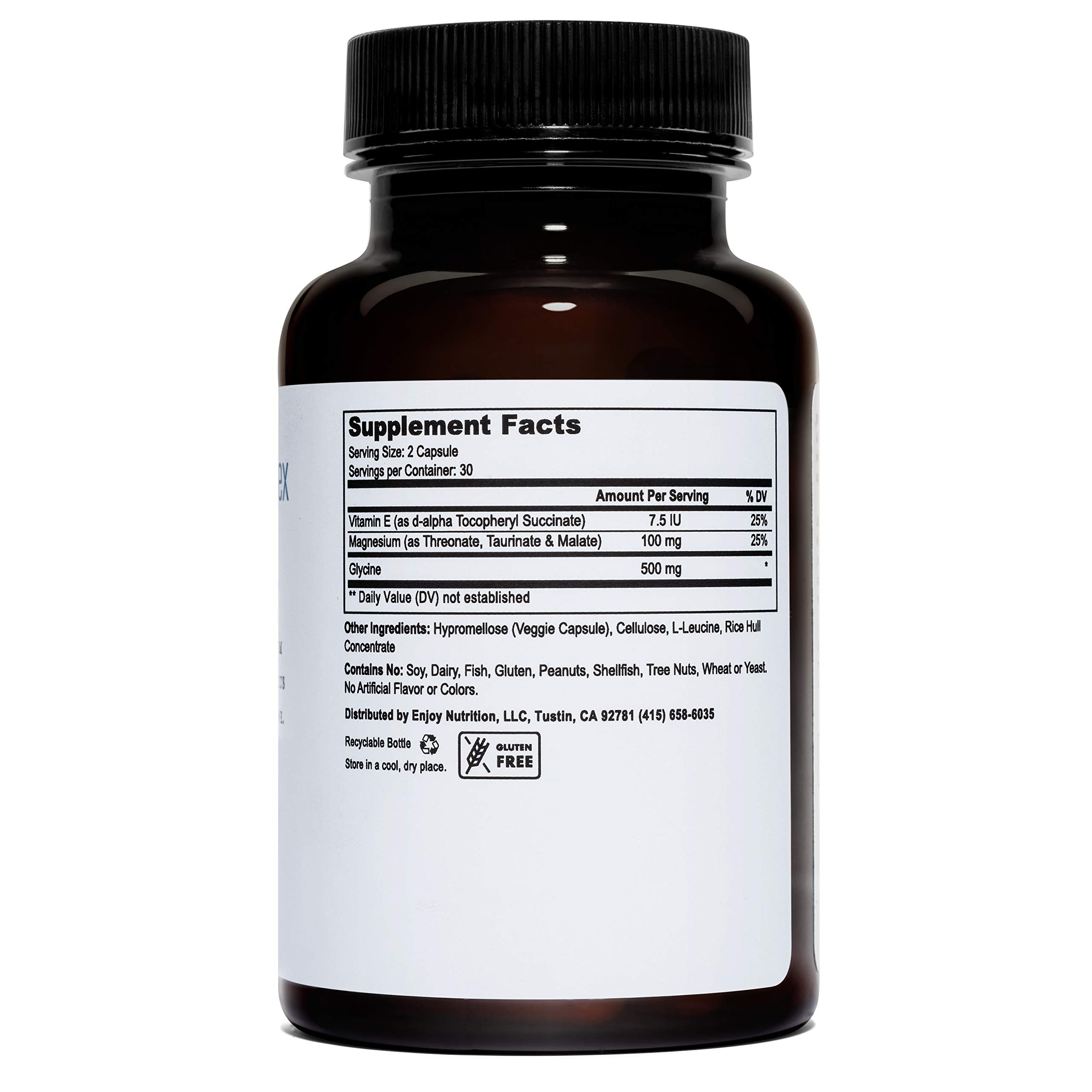Premium magnesium glycinate supplement