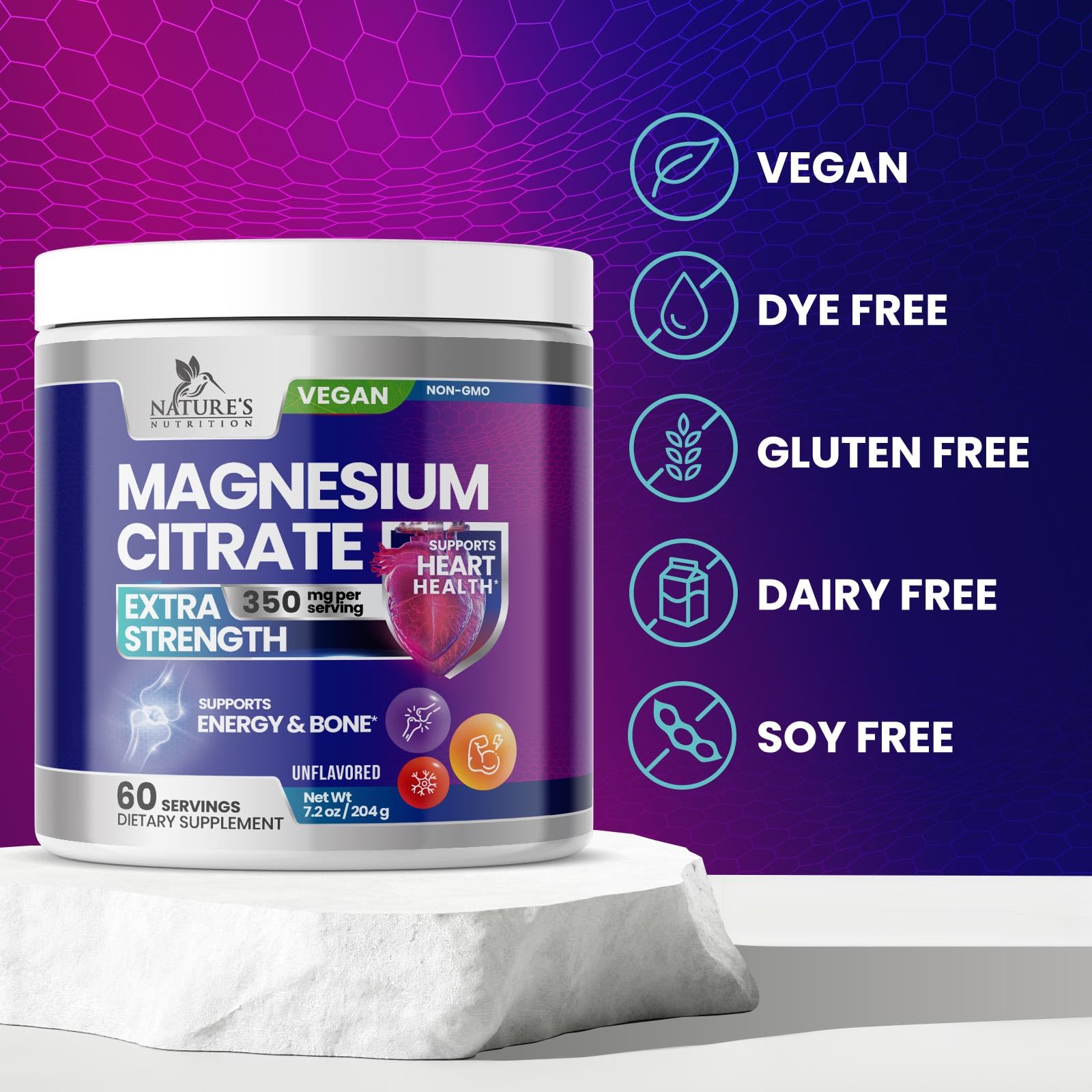 premium magnesium powder for stress relief
