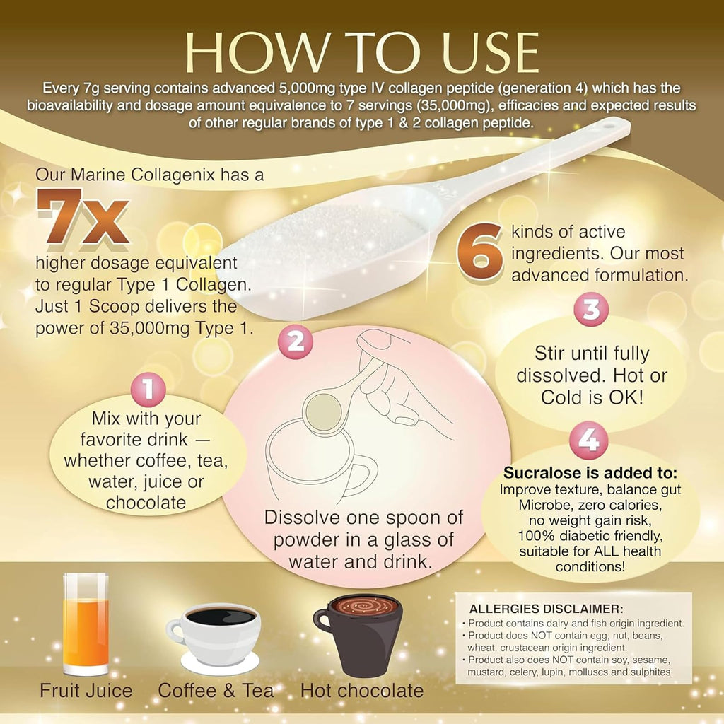 Premium marine collagen for anti-aging