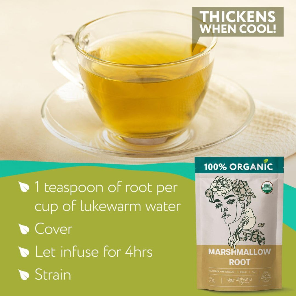 premium marshmallow root for tea