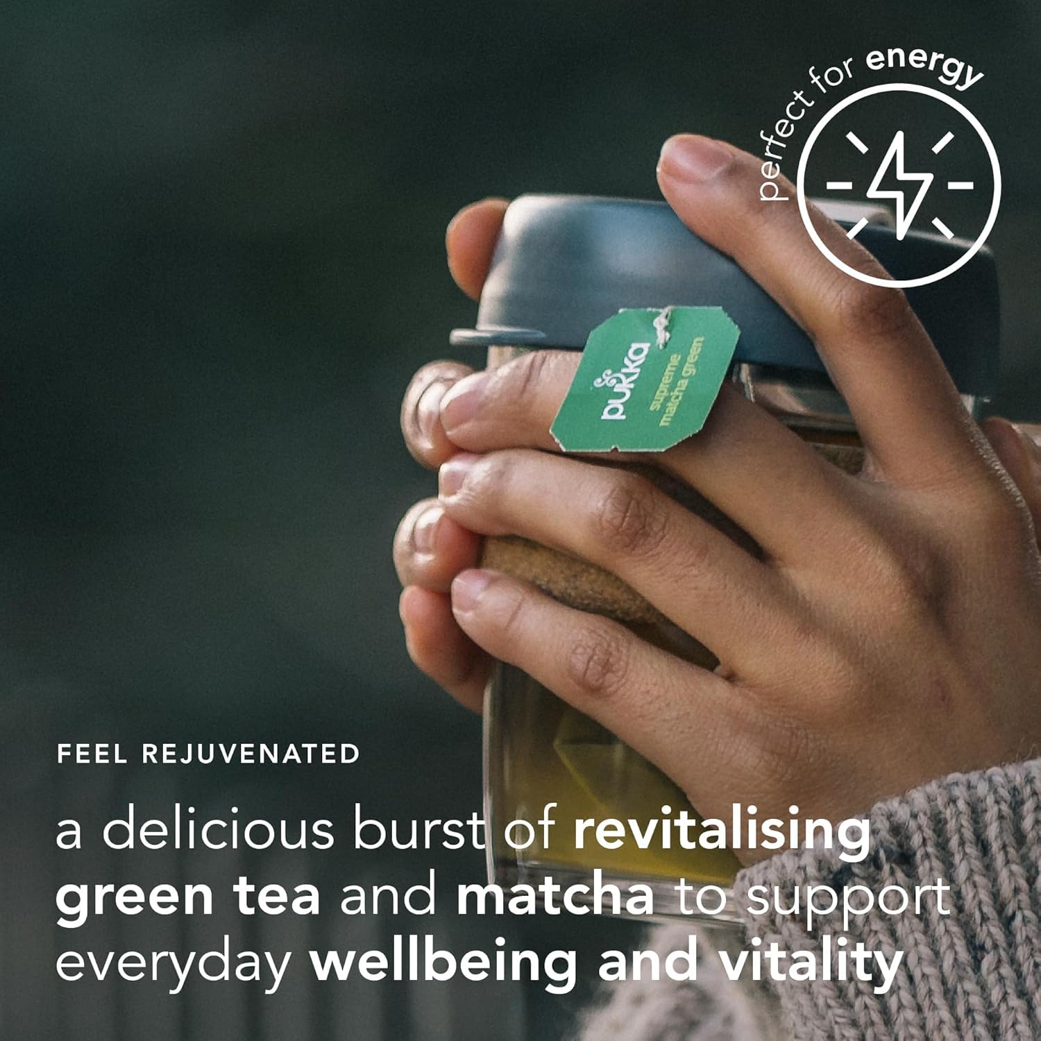 premium matcha green herbal tea