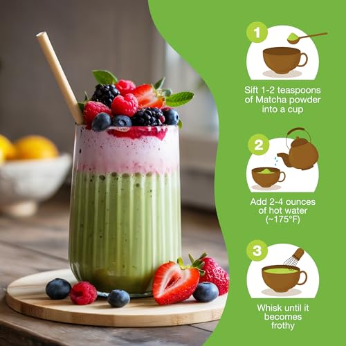 premium matcha green tea powder