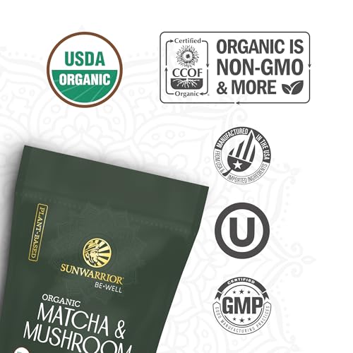 premium matcha mushroom supplement
