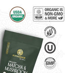 premium matcha mushroom supplement