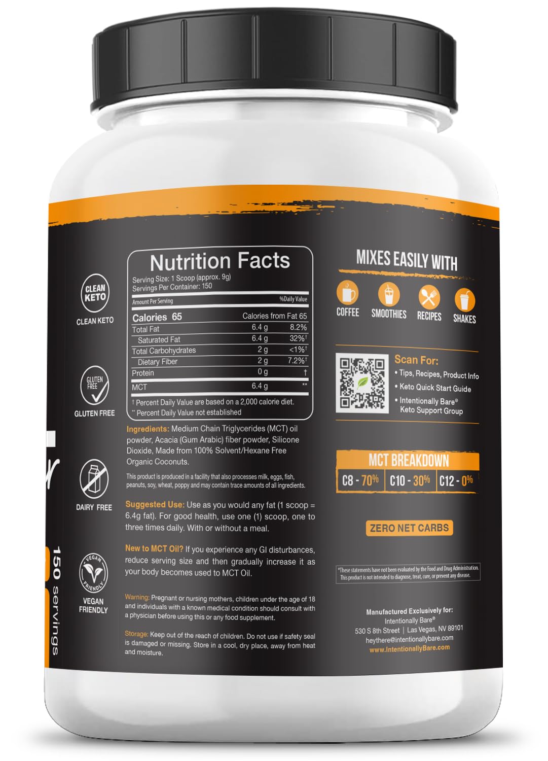 premium mct oil for keto diet