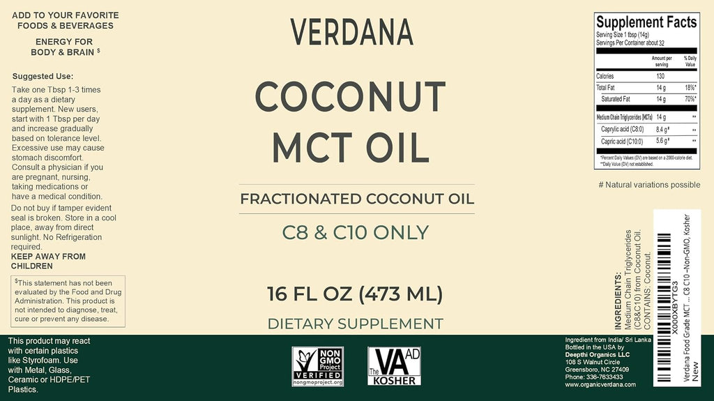 premium mct oil for smoothies