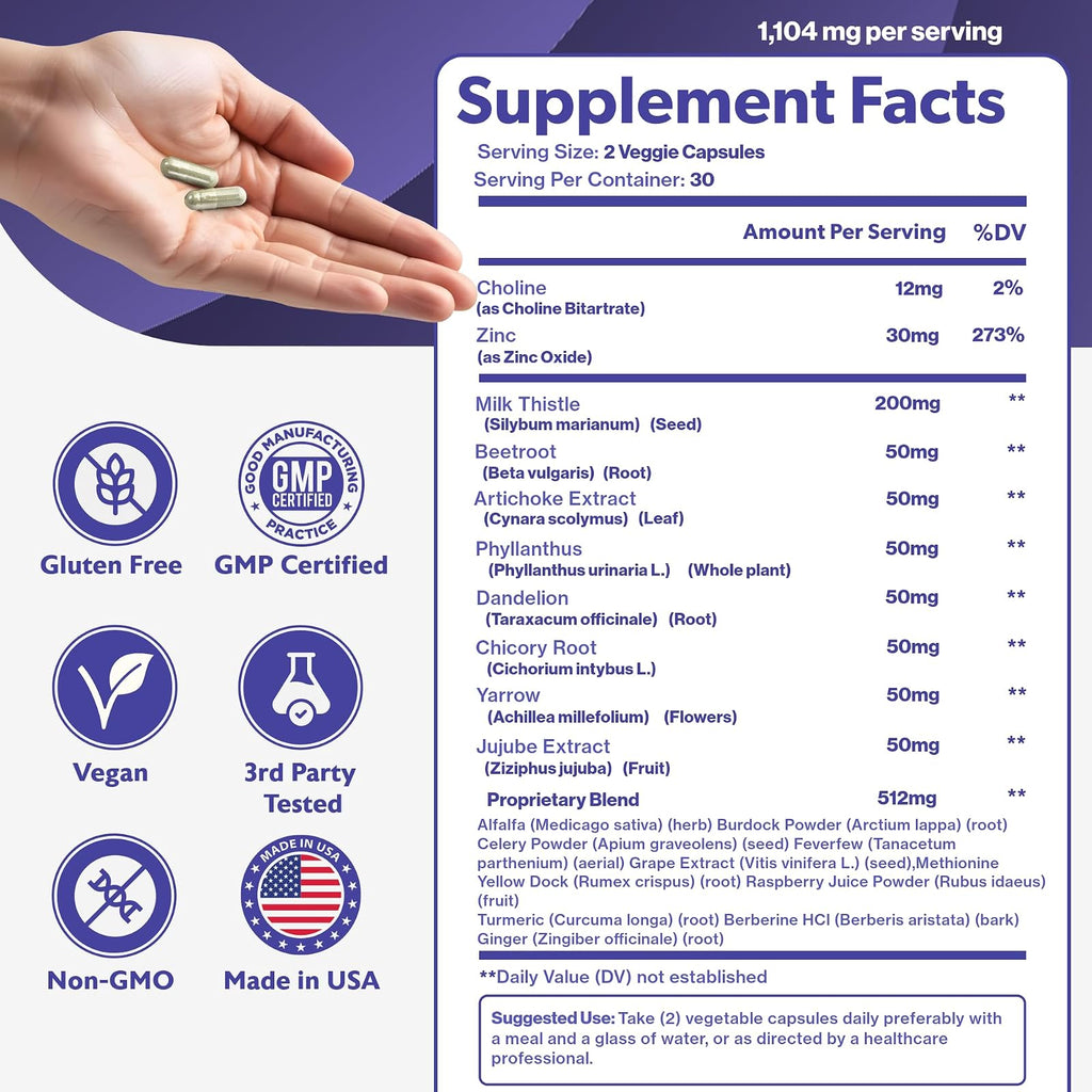 premium milk thistle extract capsules