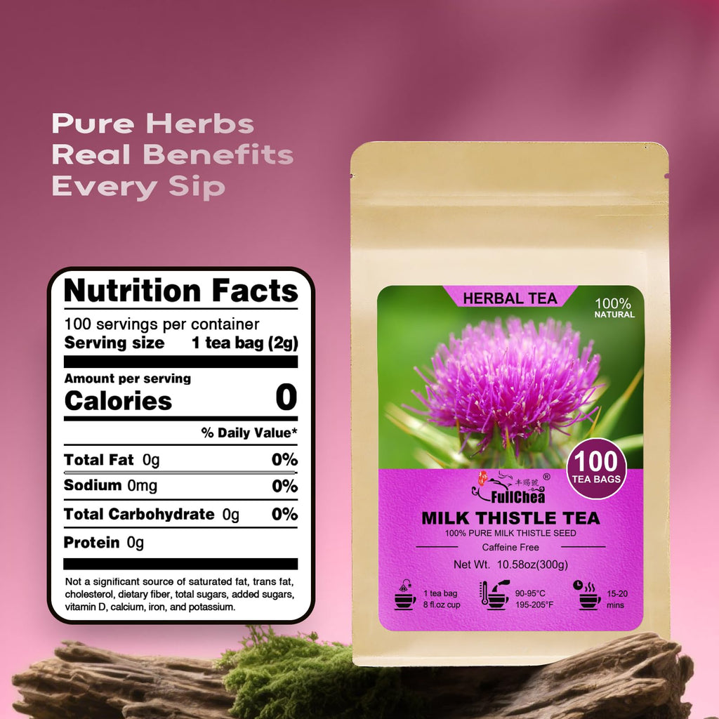 premium milk thistle herbal infusion