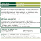premium milk thistle herbal tea