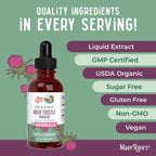 premium milk thistle liquid formula