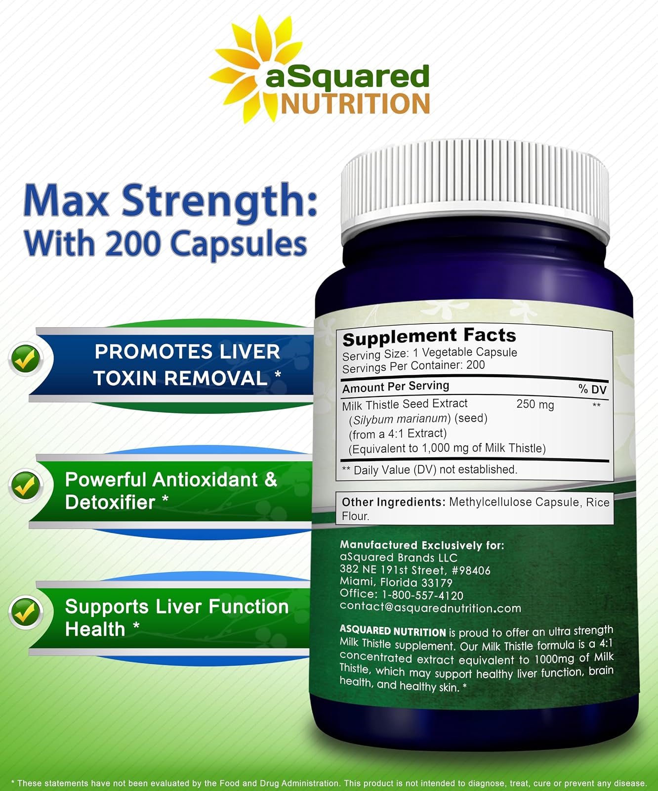 premium milk thistle silymarin extract