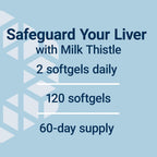 premium milk thistle softgels formula