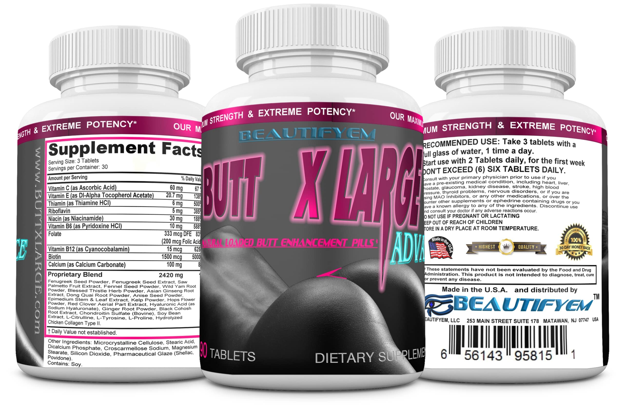 premium mineral supplements for glutes
