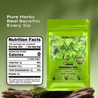 premium moringa tea bags for health
