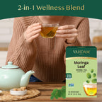 premium Moringa tea for energy