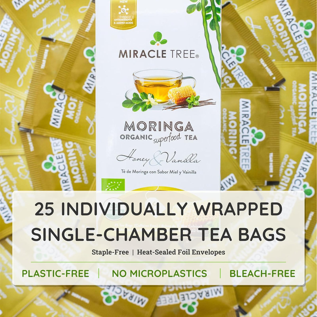 premium moringa tea for energy