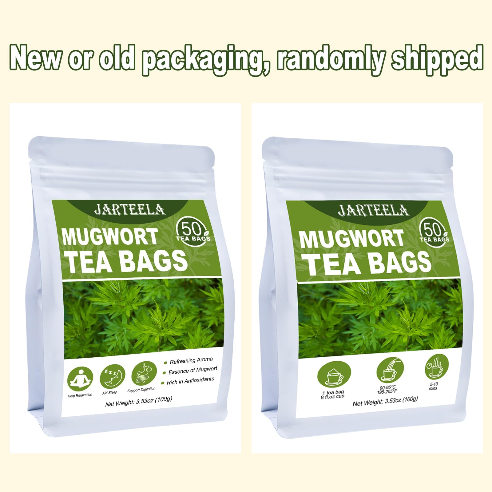premium mugwort tea blend