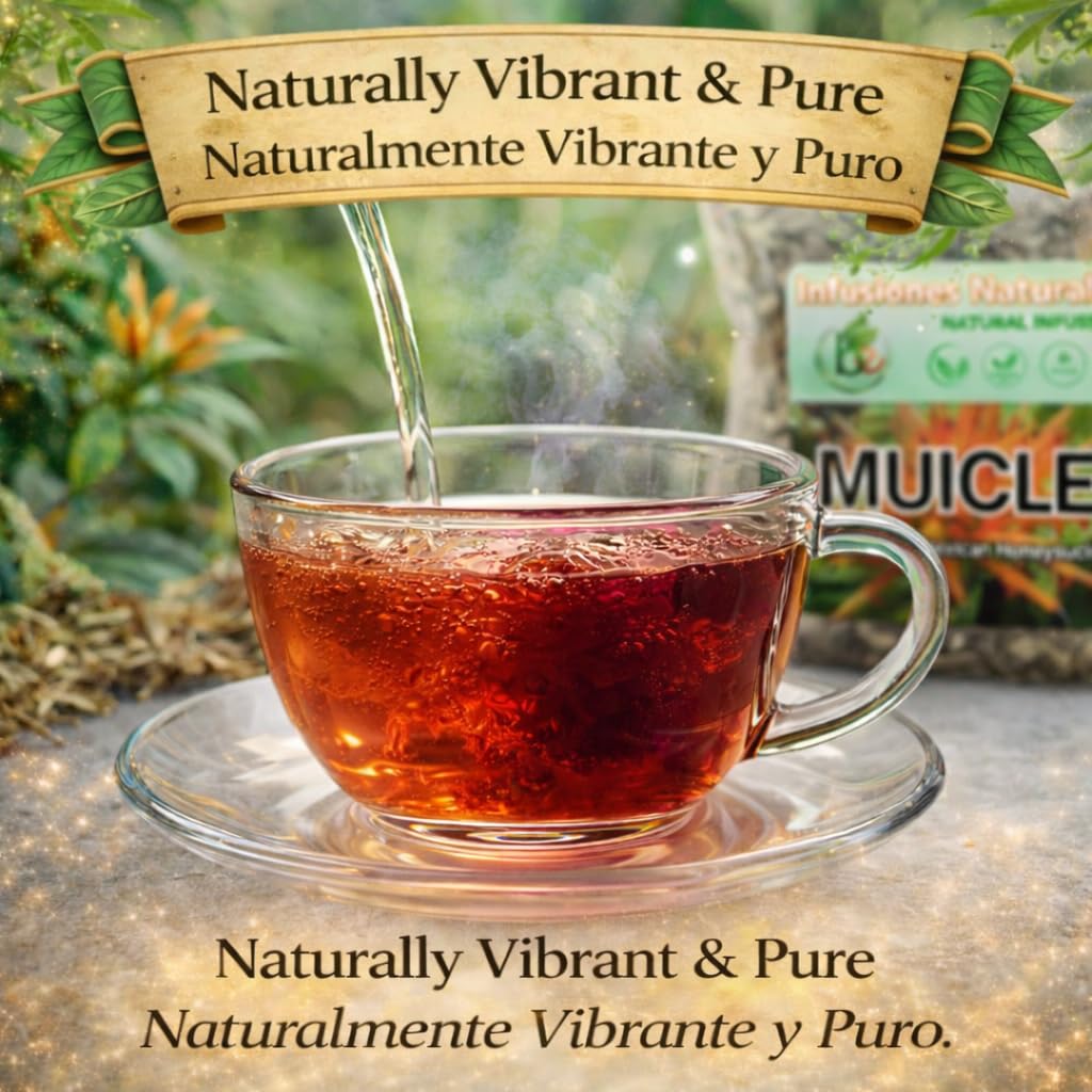 premium Muicle herbal tea leaves