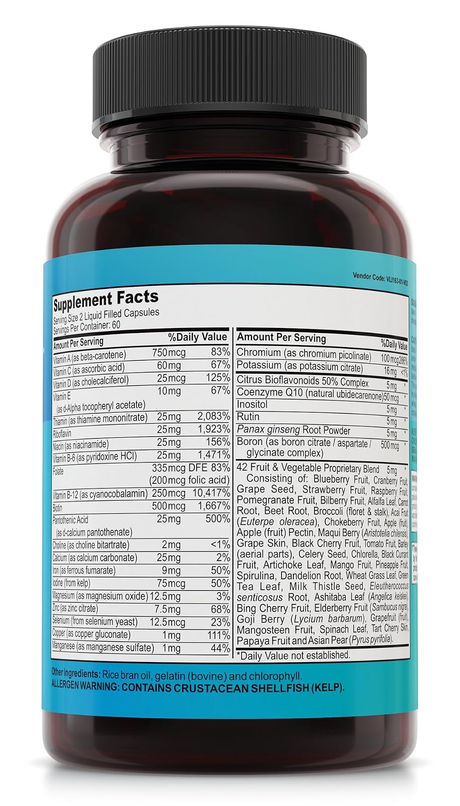 premium multivitamins for men's health