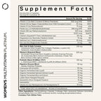 premium multivitamins for women's health