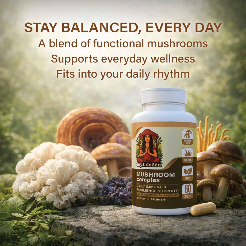 premium mushroom blends for stress relief