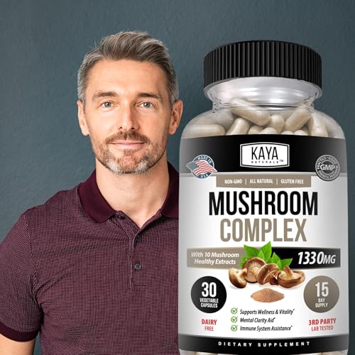 Premium mushroom complex for overall wellness