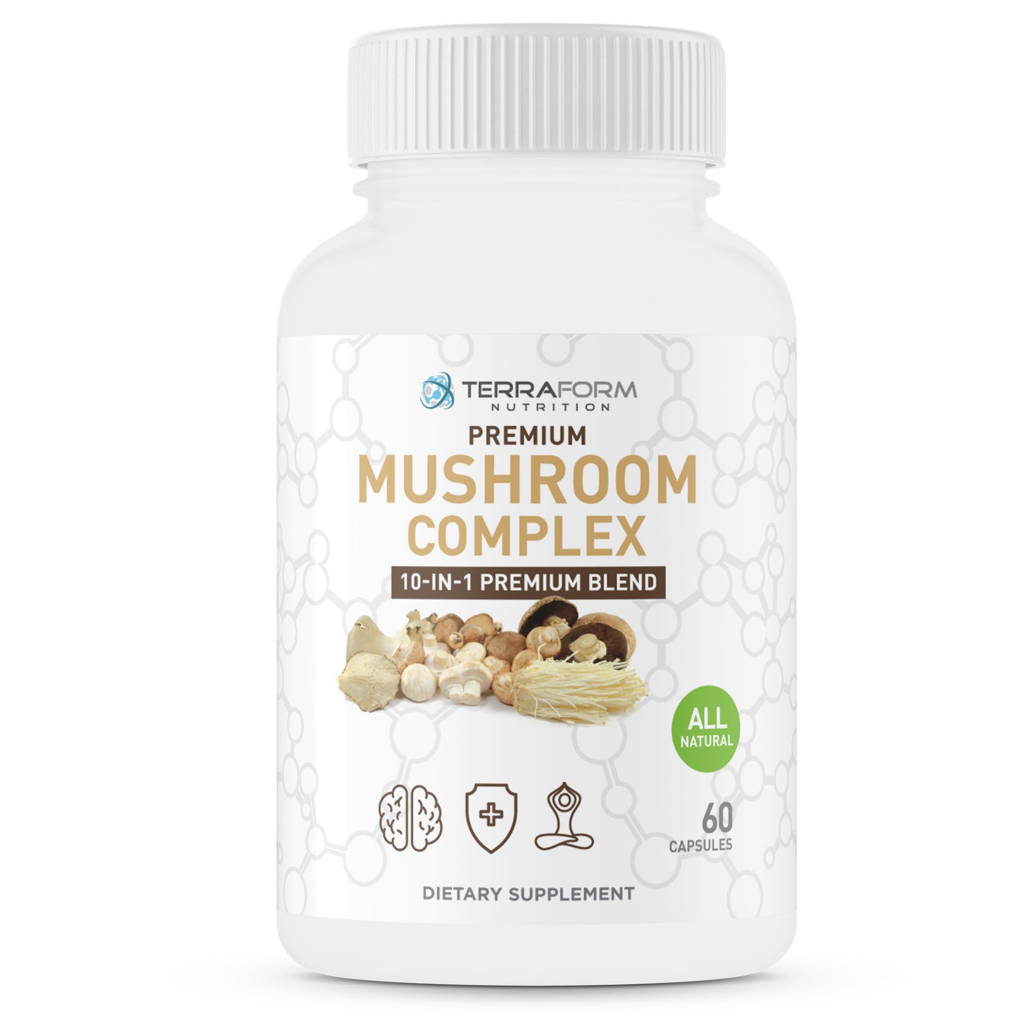 premium mushroom complex supplement