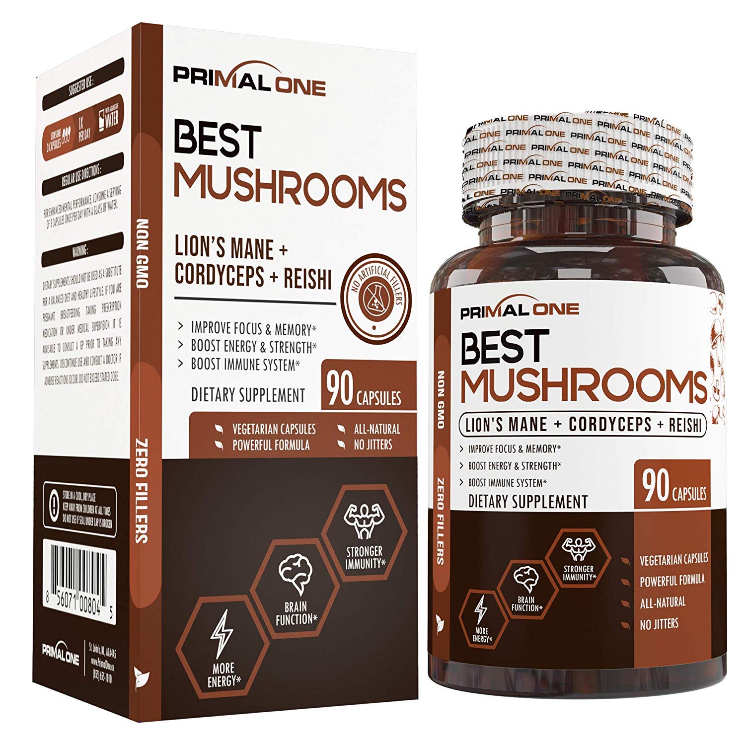 Premium mushroom extract for energy