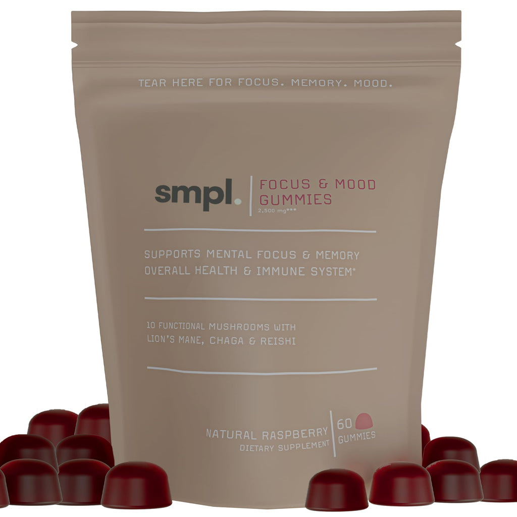premium mushroom gummies for focus