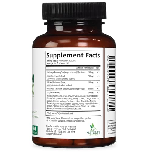 premium mushroom supplement for adults