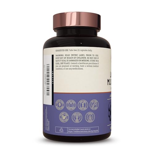 Premium mushroom supplement for vitality