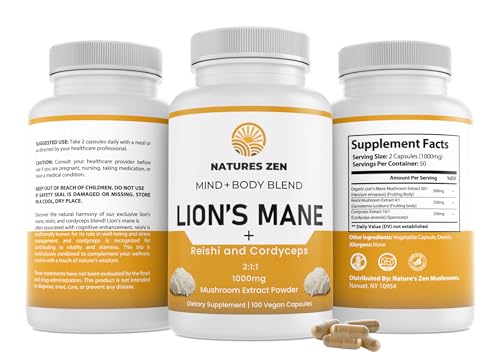 premium mushrooms for cognitive health