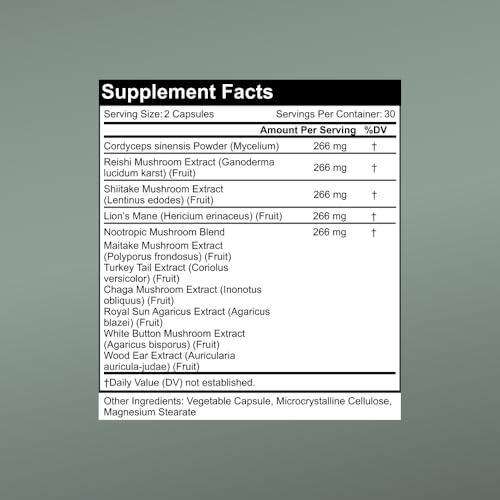 premium mushrooms for enhanced energy