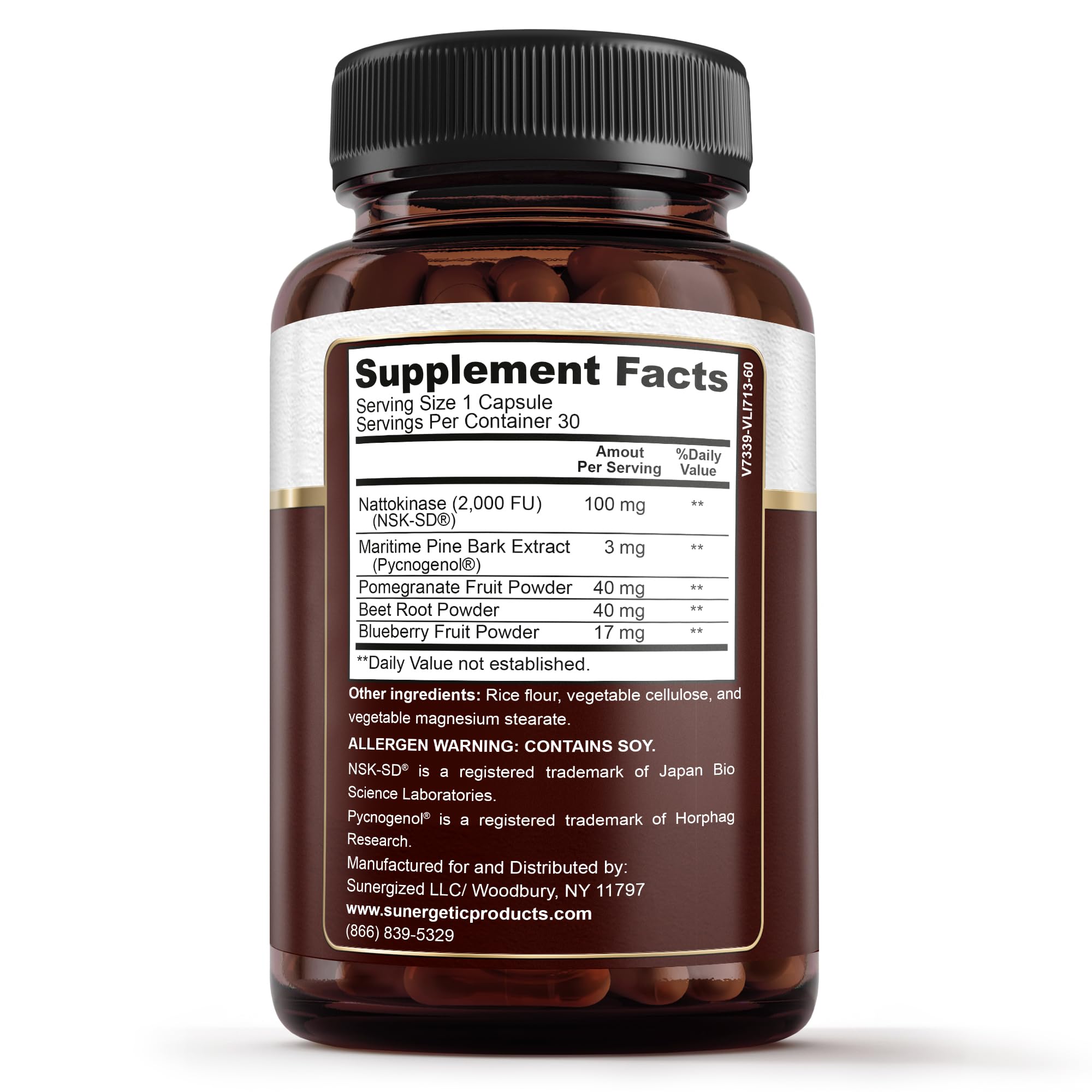 premium nattokinase with Pycnogenol benefits