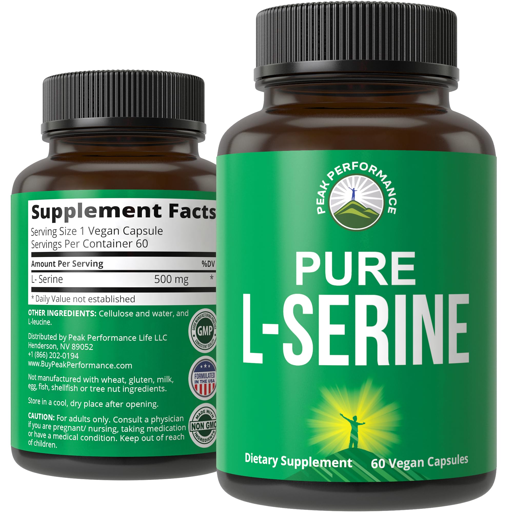 Premium nootropic amino acids for cognitive support