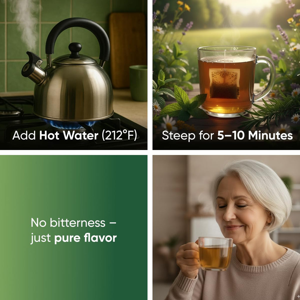 premium Olive Leaf tea bags