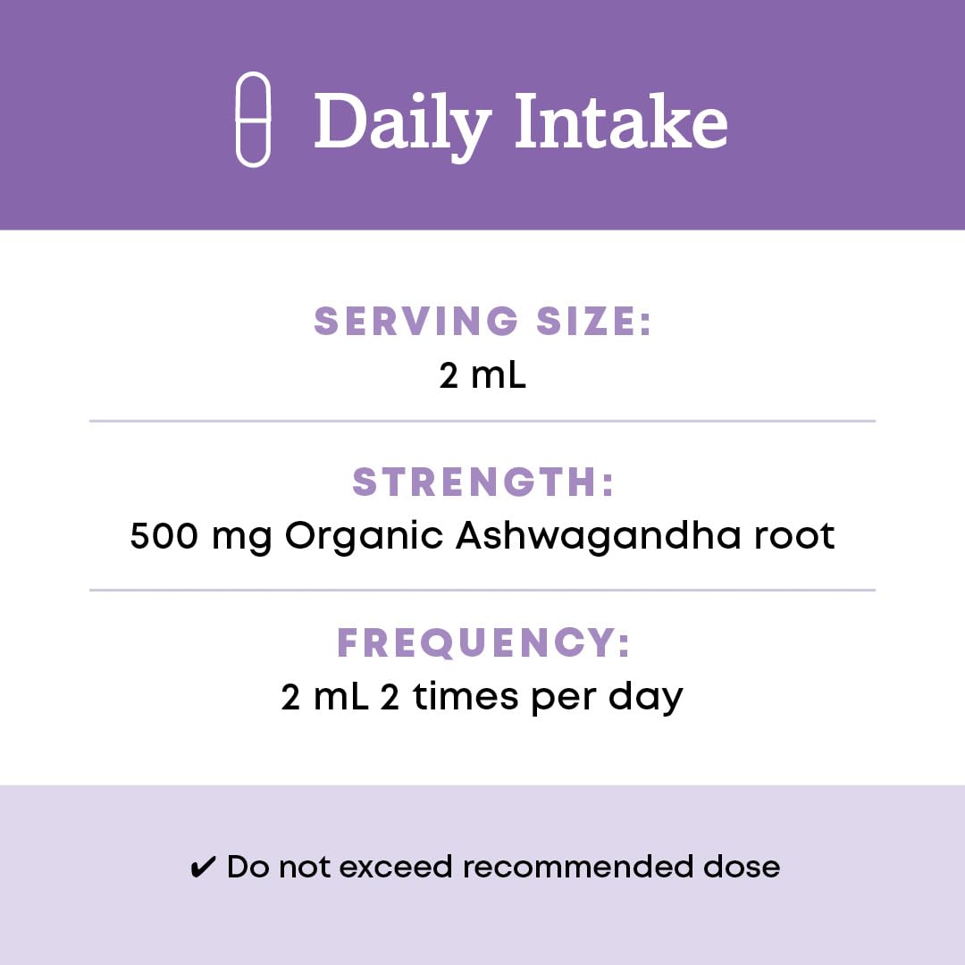 Premium organic Ashwagandha tincture