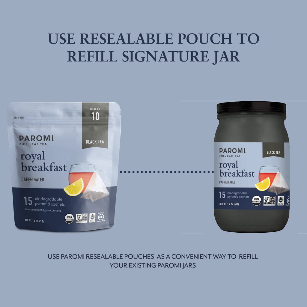 premium organic black tea bags