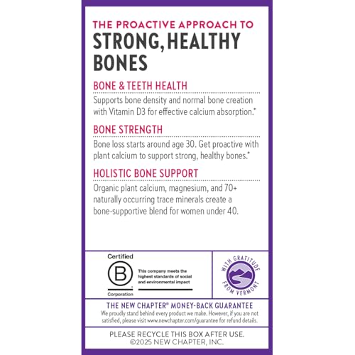 premium organic calcium for vitality