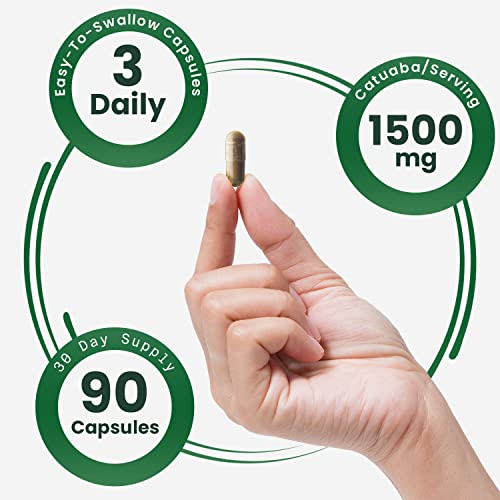 premium organic Catuaba capsules