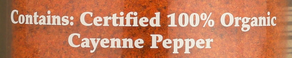 premium organic cayenne 2 oz