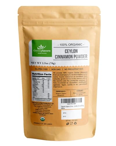 premium organic ceylon cinnamon powder