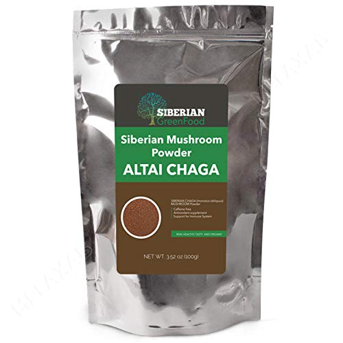 premium organic chaga mushroom powder