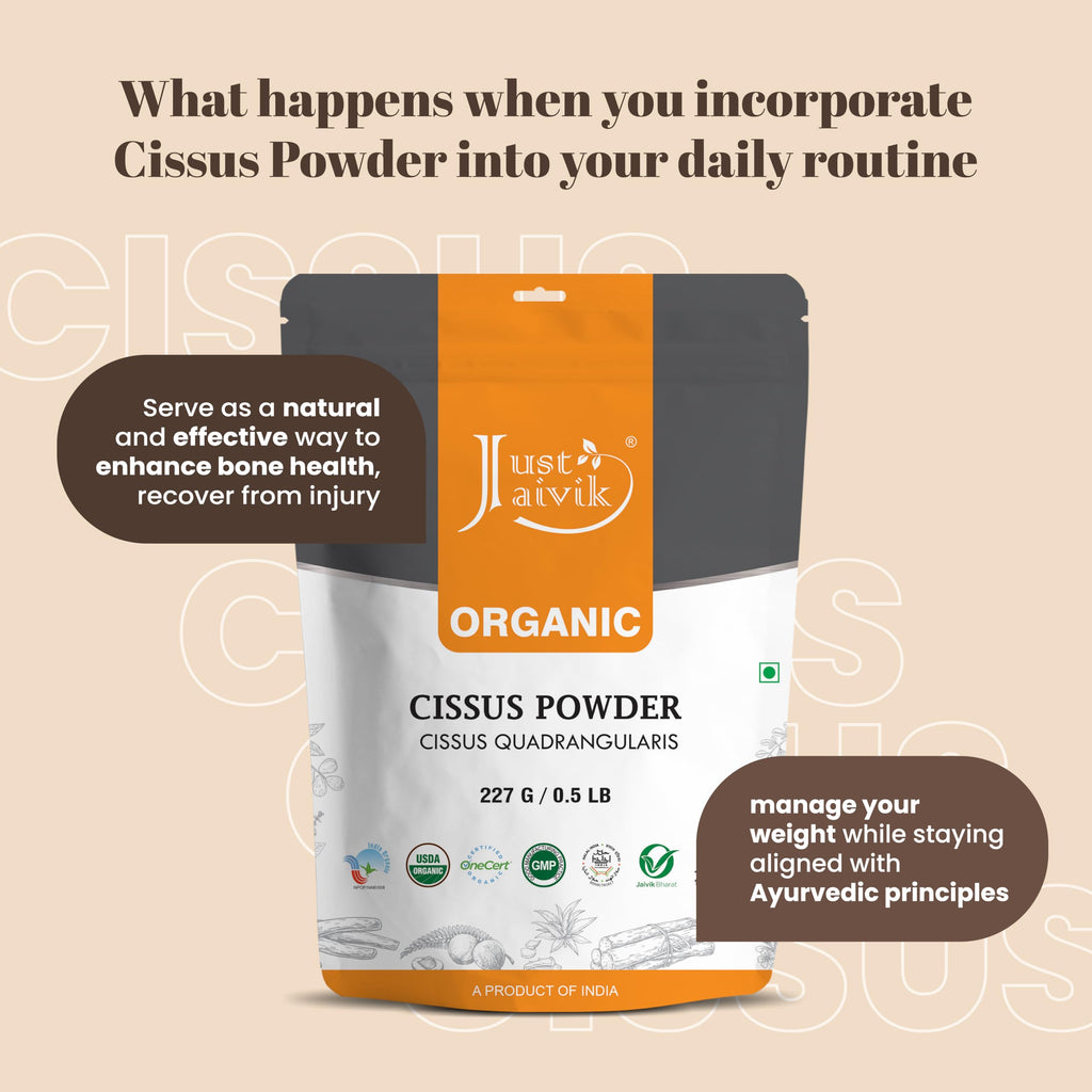 premium organic cissus quadrangularis powder