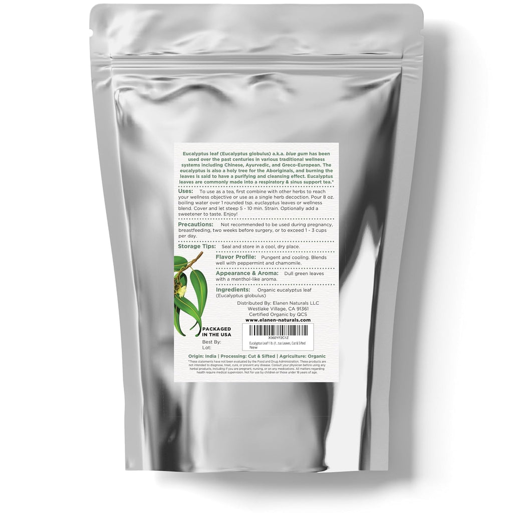 premium organic eucalyptus tea leaves
